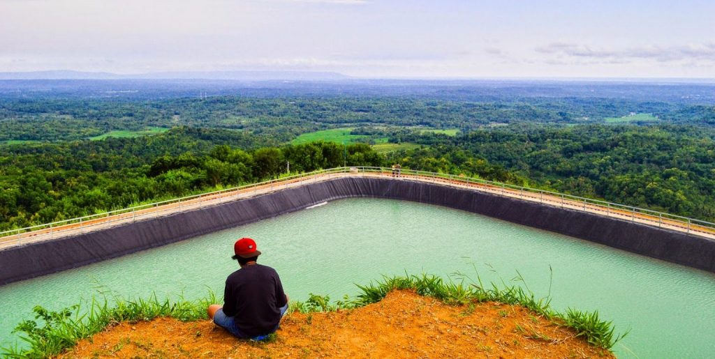 Enjoying and Releasing Tiredness in Kleco Mini Reservoir - Yogyakarta ...