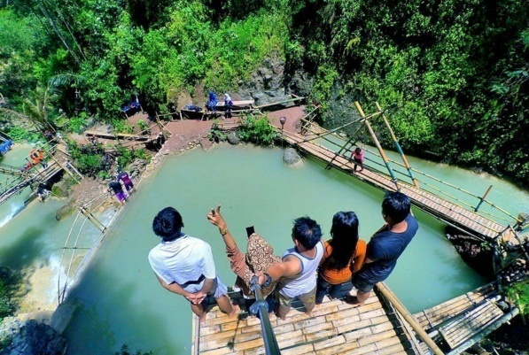 The Jewel of Kulon Progo : The Two Colors Kedung Pedut Waterfall ...