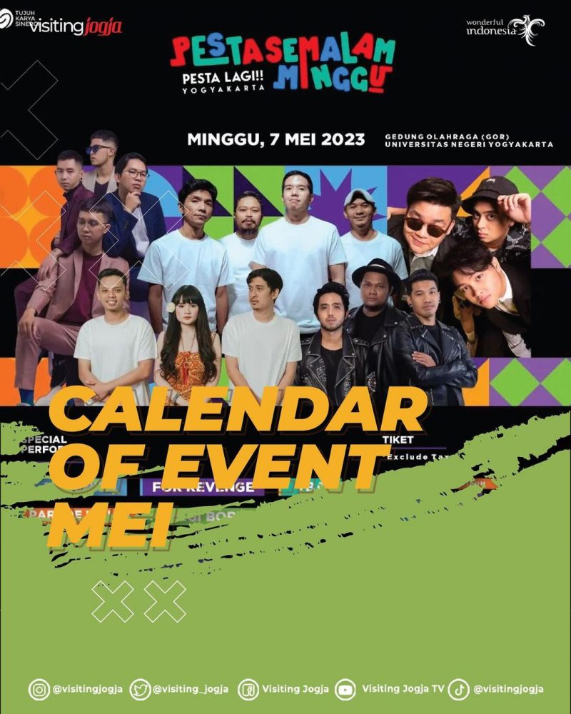 Calendar of Event Mei 2023 - Situs Resmi Dinas Pariwisata DIY