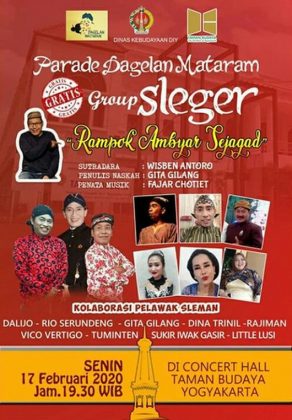 Dagelan Mataram: Rampok Ambyar Sejagad (17 Februari 2020) - Dinas ...