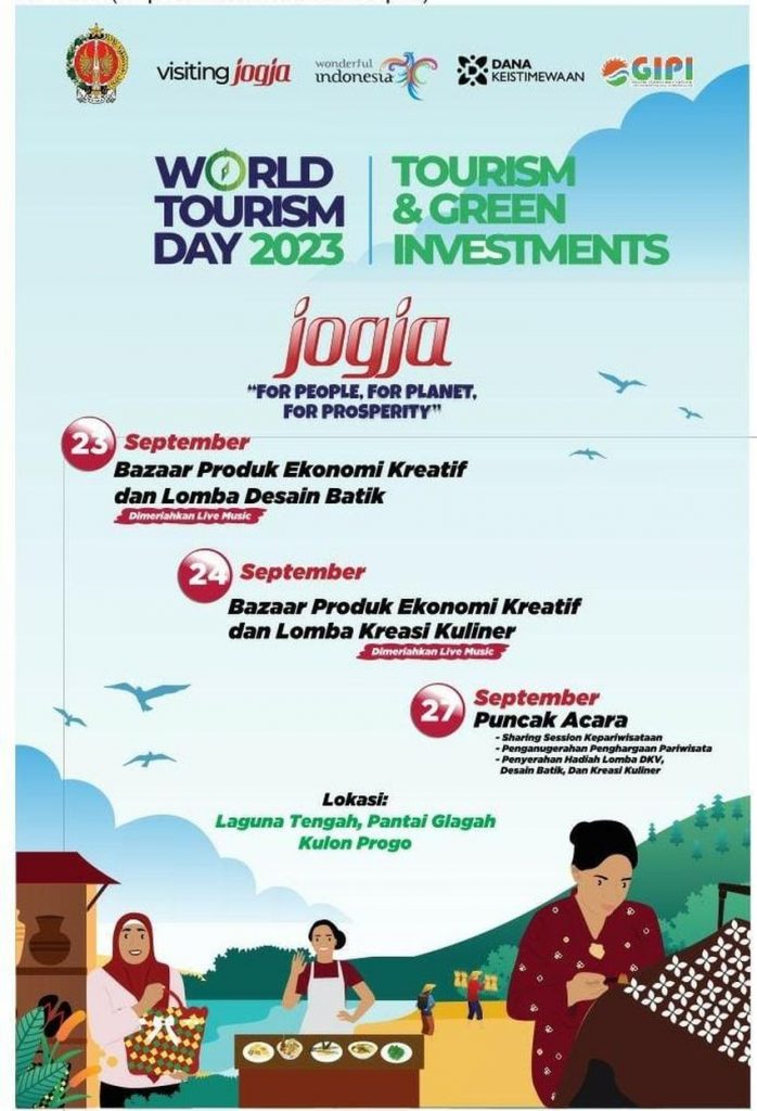 Jogja Tourism Day 2023 (23,24,27 September 2023) - Dinas Pariwisata Daerah Istimewa Yogyakarta