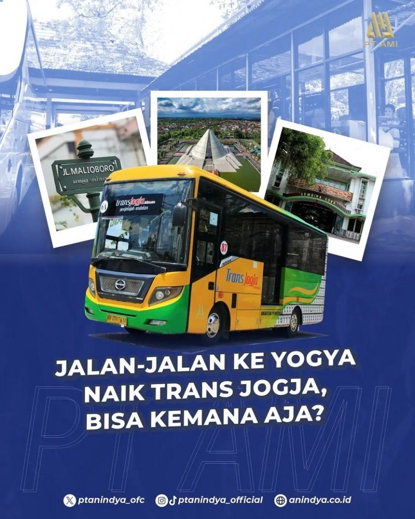 Jalur Wisata Bus Trans Jogja - Dinas Pariwisata Daerah Istimewa Yogyakarta