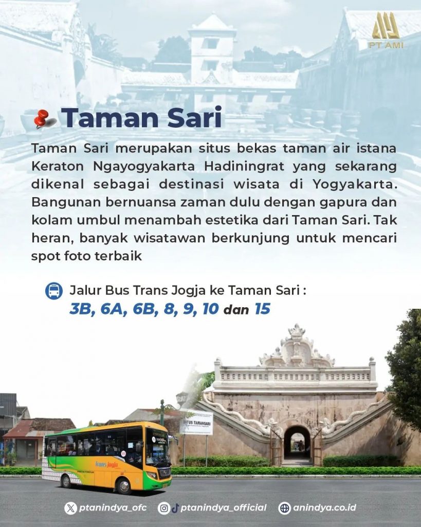 Jalur Wisata Bus Trans Jogja - Dinas Pariwisata Daerah Istimewa Yogyakarta