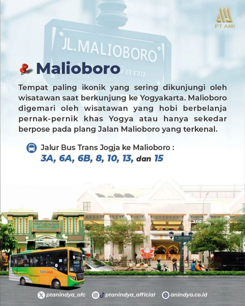 Jalur Wisata Bus Trans Jogja - Dinas Pariwisata Daerah Istimewa Yogyakarta