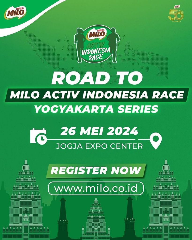 Milo Activ Race Indonesia Series Yogyakarta (26 Mei 2024) - Dinas Pariwisata Daerah Istimewa ...