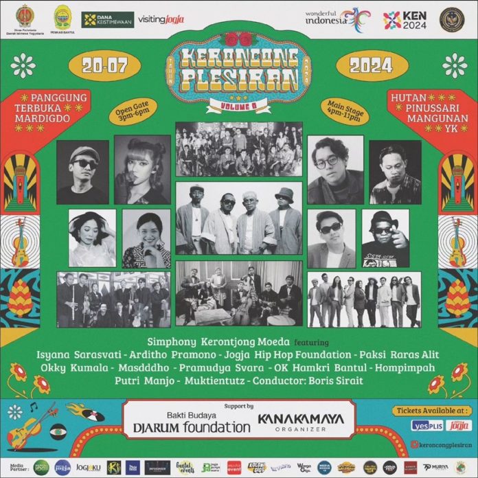 Keroncong Plesiran Vol. 8 (20 Juli 2024) - Dinas Pariwisata Daerah Istimewa Yogyakarta