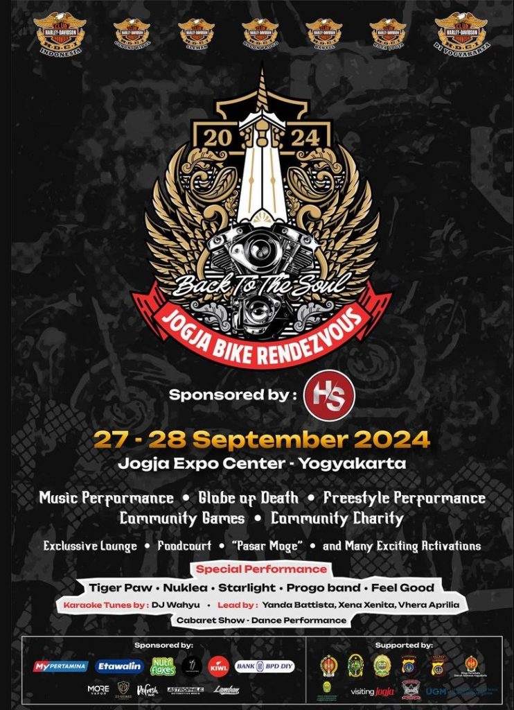 Jogja Bike Rendezvous 2024 (27-28 September 2024) - Dinas Pariwisata Daerah Istimewa Yogyakarta