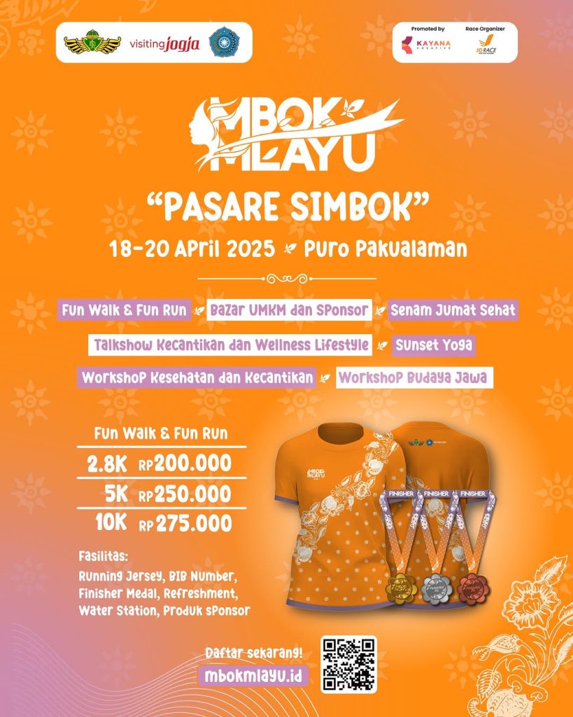 Mbok Mlayu 2025 (18-20 April 2025) - Dinas Pariwisata Daerah Istimewa ...