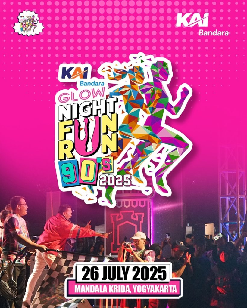 KAI BANDARA GLOW NIGHT FUN RUN 90’s (26 Juli 2025) - Dinas Pariwisata ...