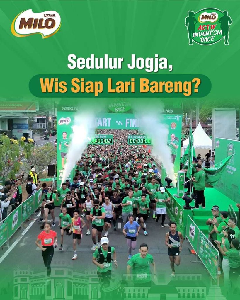 MILO ACTIV Indonesia Race 2026-Yogyakarta (26 April 2026) - Dinas ...