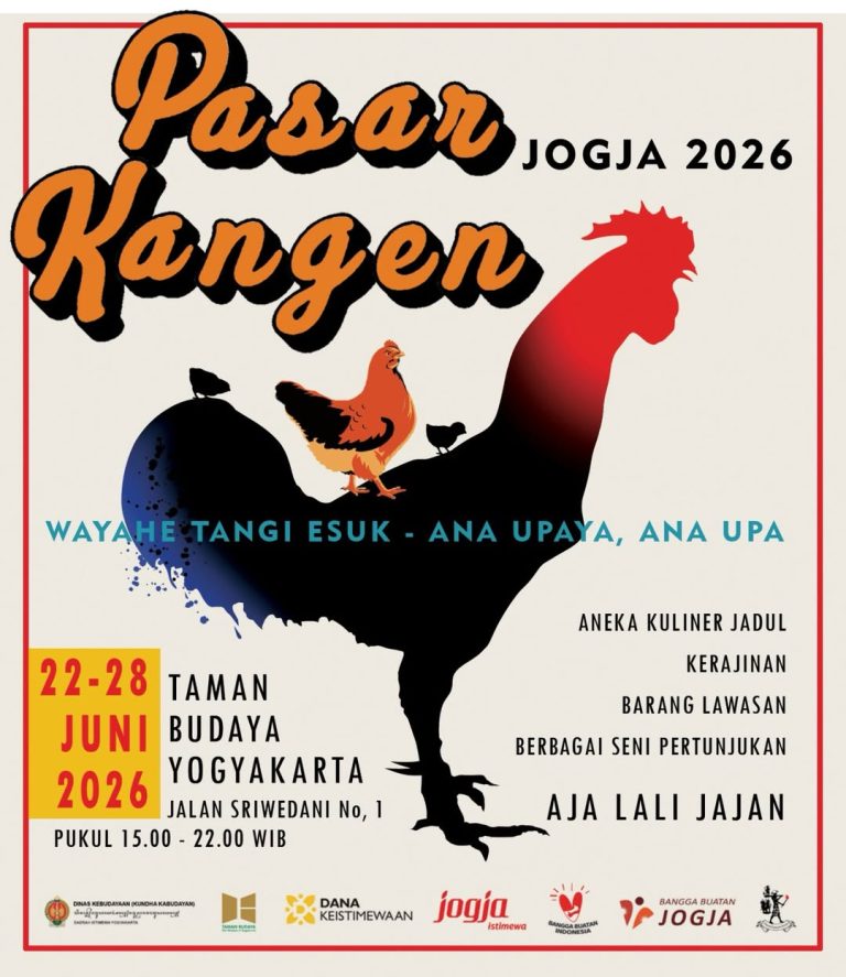 Pasar Kangen Taman Budaya Yogyakarta 2026 (22 - 28 Juni 2026) - Dinas ...